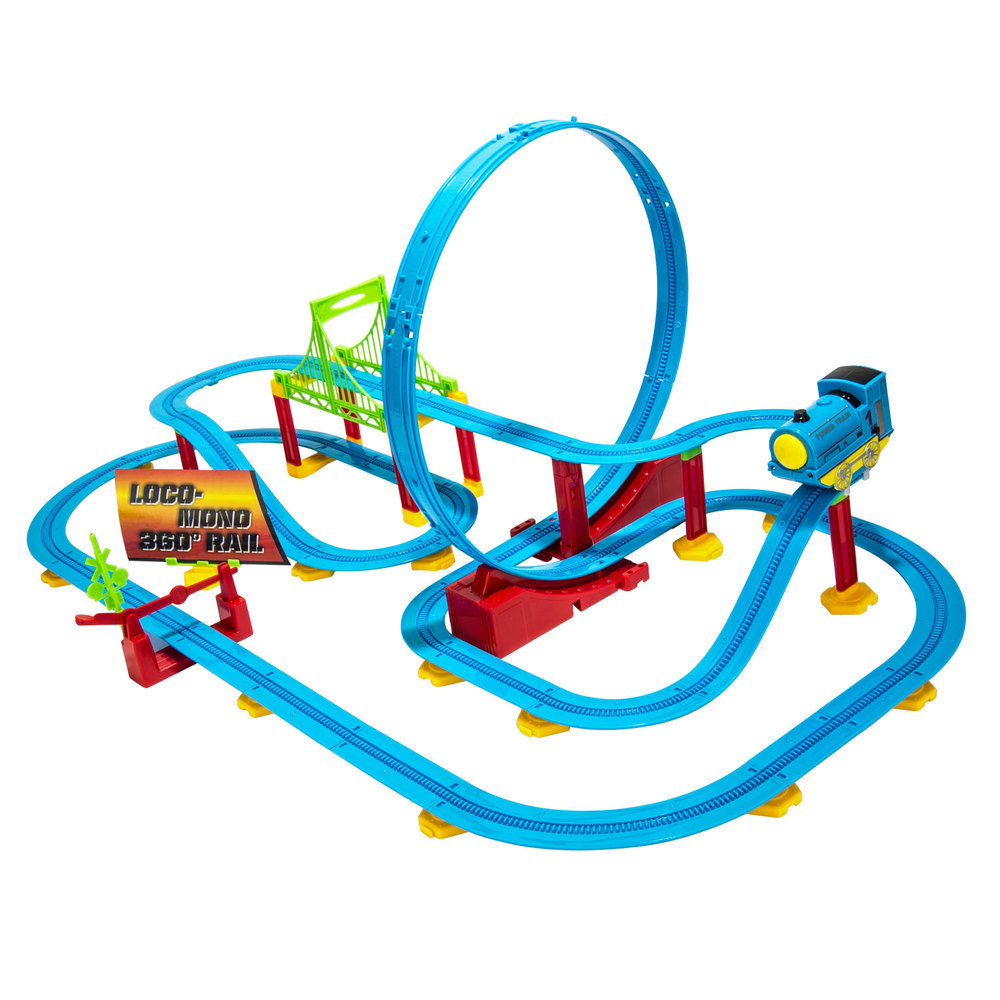 (Red Train) Roller Coaster Train and Track Play Se - trainset - trainset